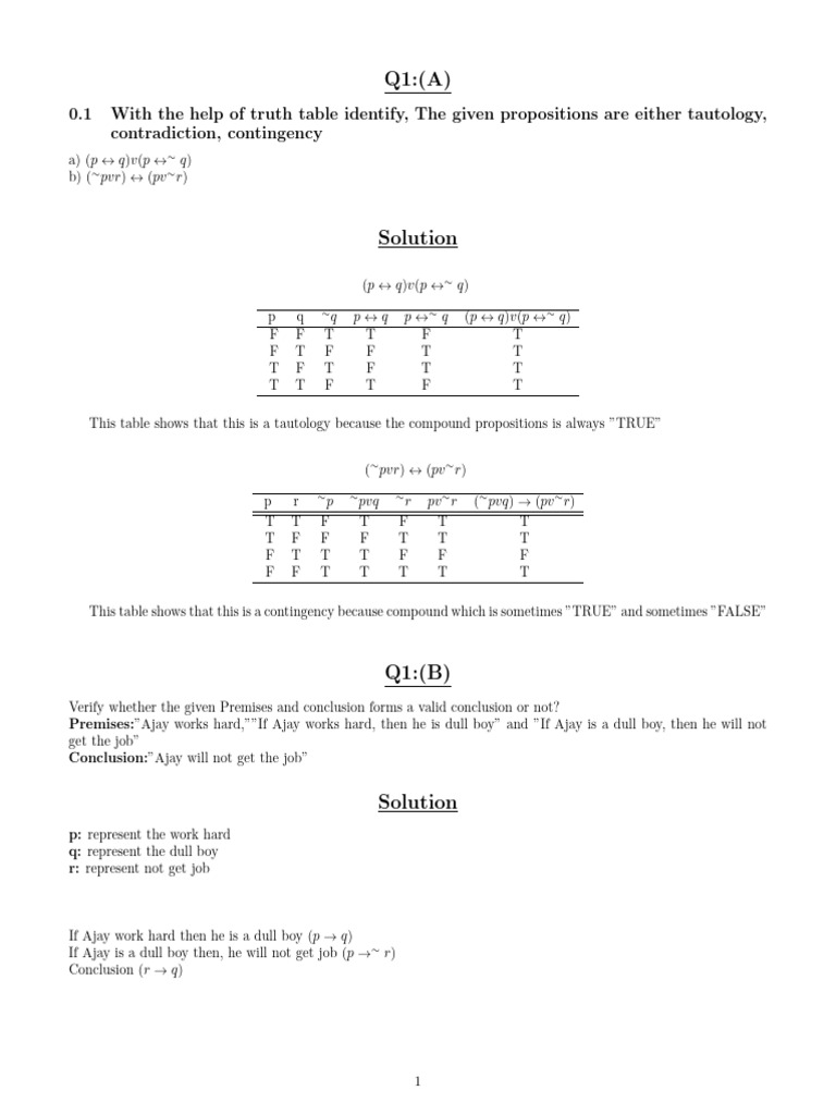 Raza Kumail Project Solution | PDF | Syntax (Logic) | Mathematical Logic