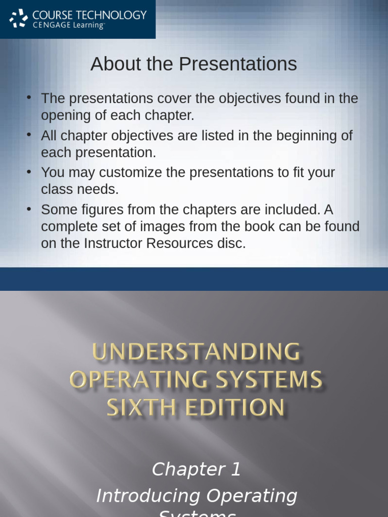 PPT ch01 | PDF | Operating System | Process (Computing)