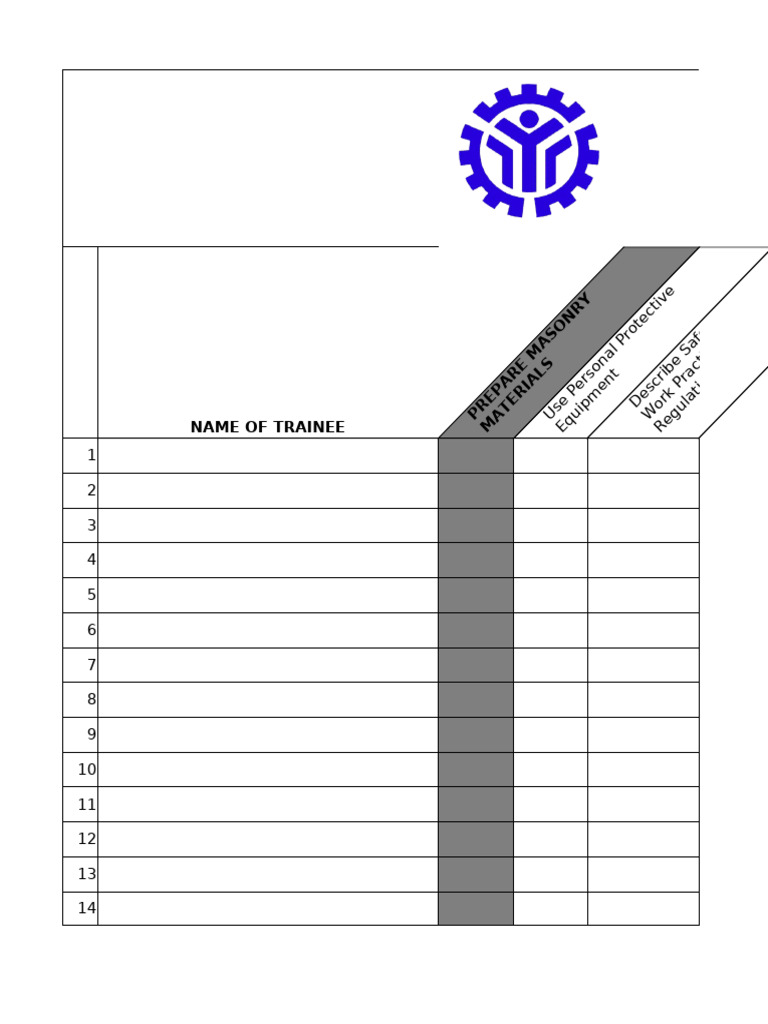 2 Achievement Chart Masonry | PDF