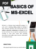 MS Excel 2020 21 | PDF | Microsoft Excel | Microsoft Word