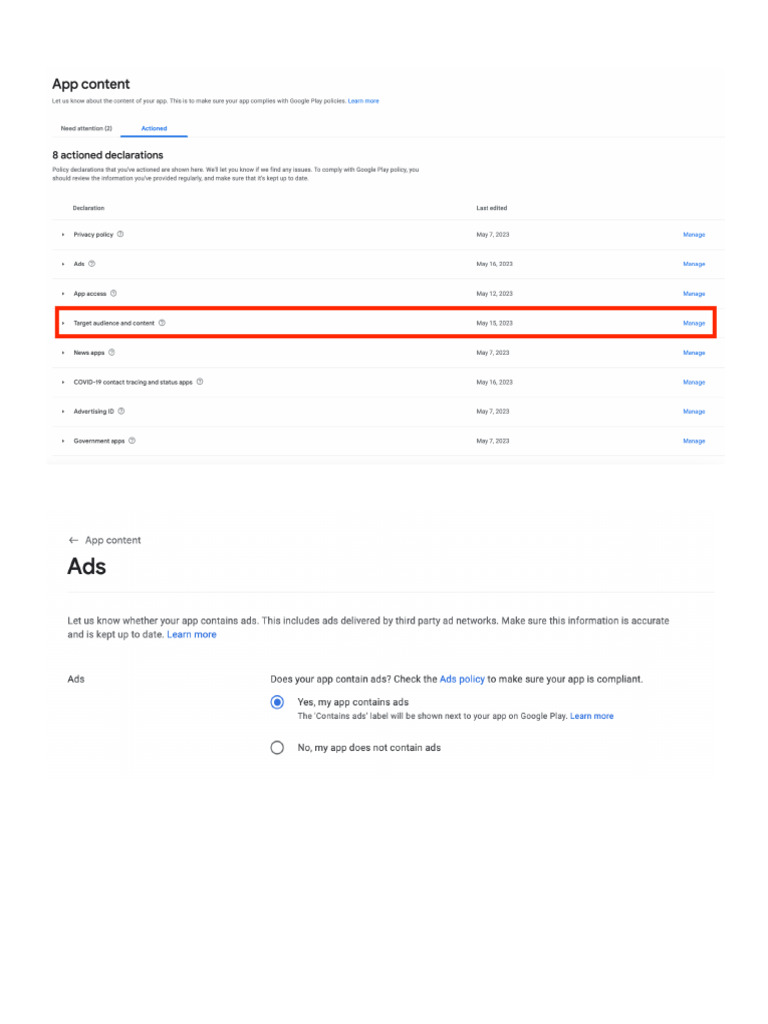 Google Admob Audience | PDF