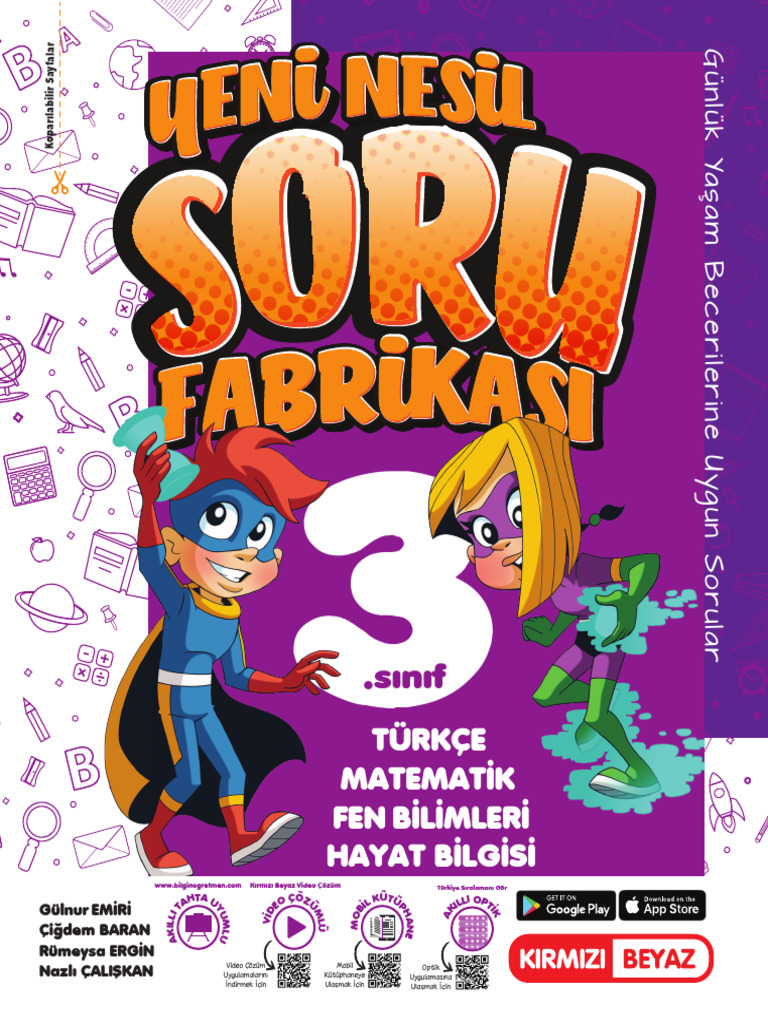Yeni̇ Nesi̇l Soru Fabri̇kasi 3.sinif | PDF