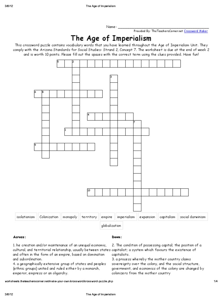 Preview of "Print - The Age of Imperialism" | PDF | Imperialism ...