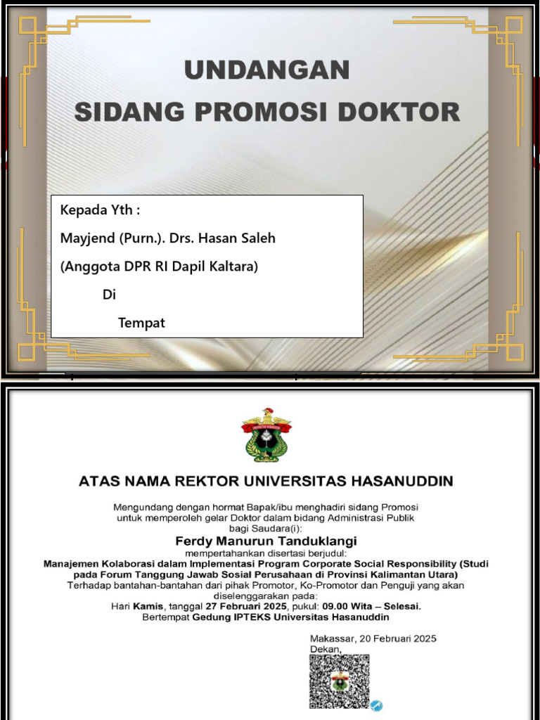 Hasan Saleh DPR | PDF