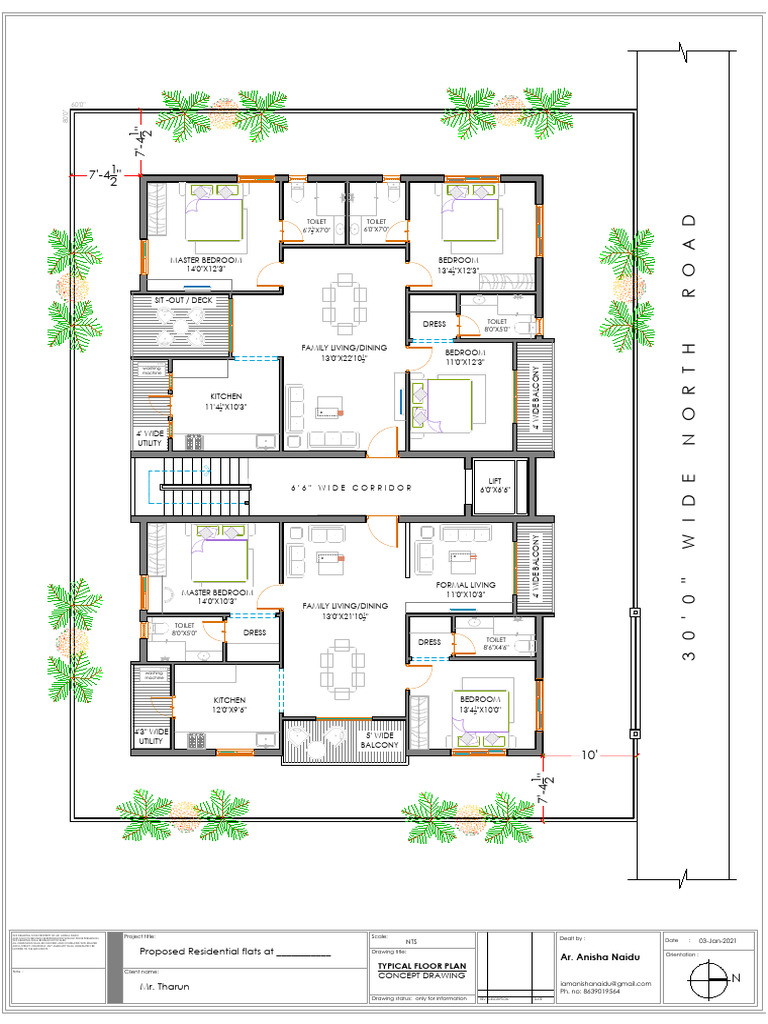 Proposed Residential Floor Plan | PDF
