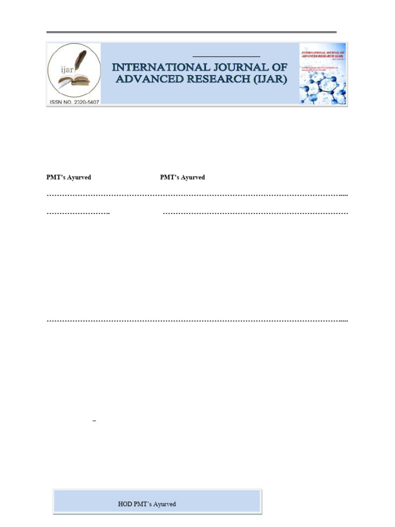 Management of Putikarna (Csom) With Shamana Aushadhi, Local Ear Kriyakalpa Remedies (Case Study ...