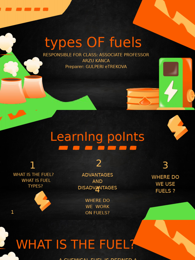 Types and Uses of Fuels Explained | PDF | Fuels | Natural Gas