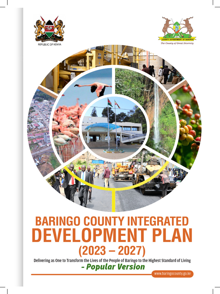 Baringo County Integrated Development Plan (2023-2027) - Popular Version | PDF