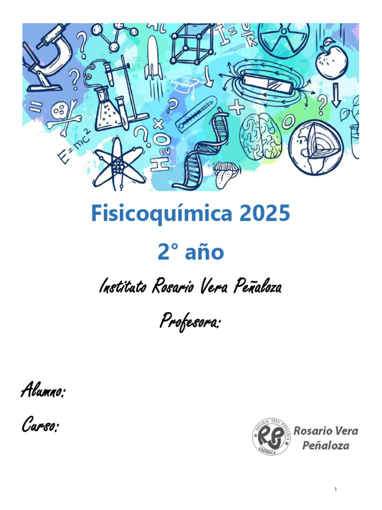 Fisicoqu-Mica 2do 2025 | PDF | Elementos químicos | Mezcla