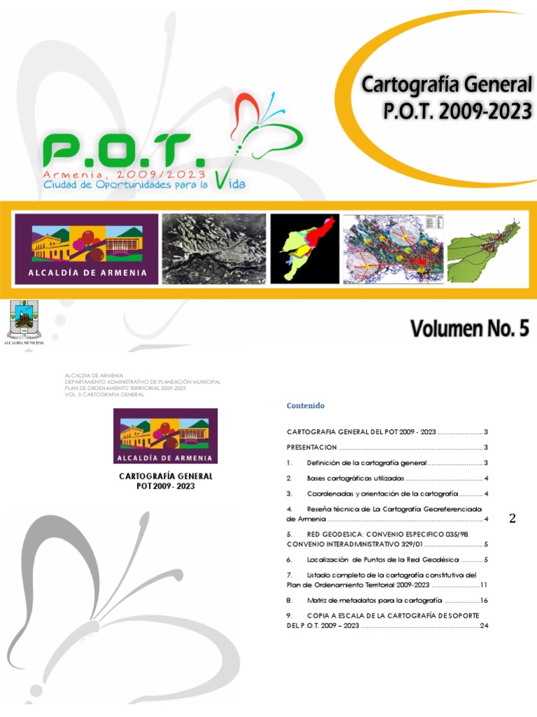 Vol 5 - Cartografia General Pot 2009 - 2023 | PDF | Geodesia | Sistema ...