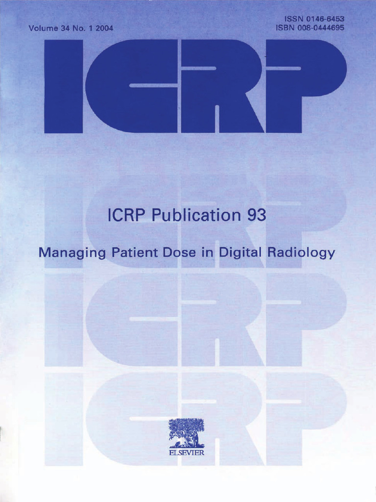 Icrp 1993 | PDF | Radiography | Medical Imaging