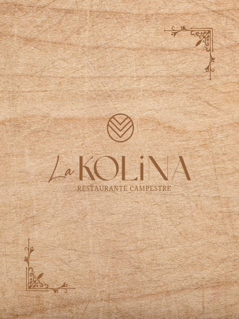 Menú del Restaurante La Kolina | PDF | Alimentos preparados | Cocinando
