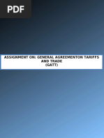 GATT and WTO Trade Rounds | PDF | World Trade Organization | General ...