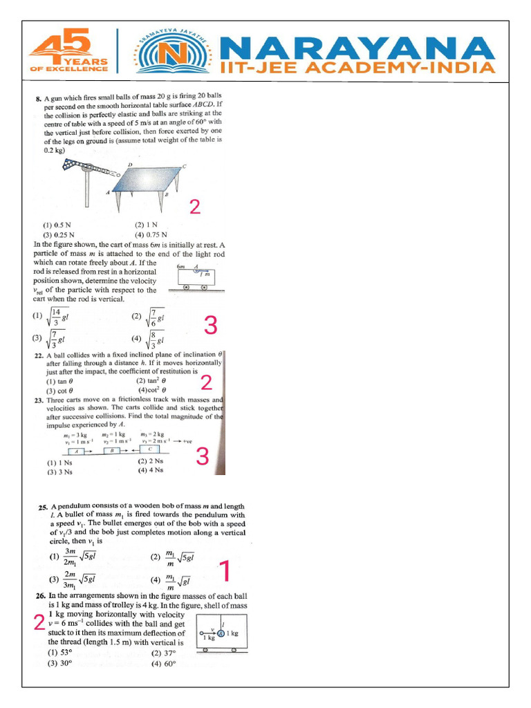 Collisions & LCLM Assignment 2 | PDF