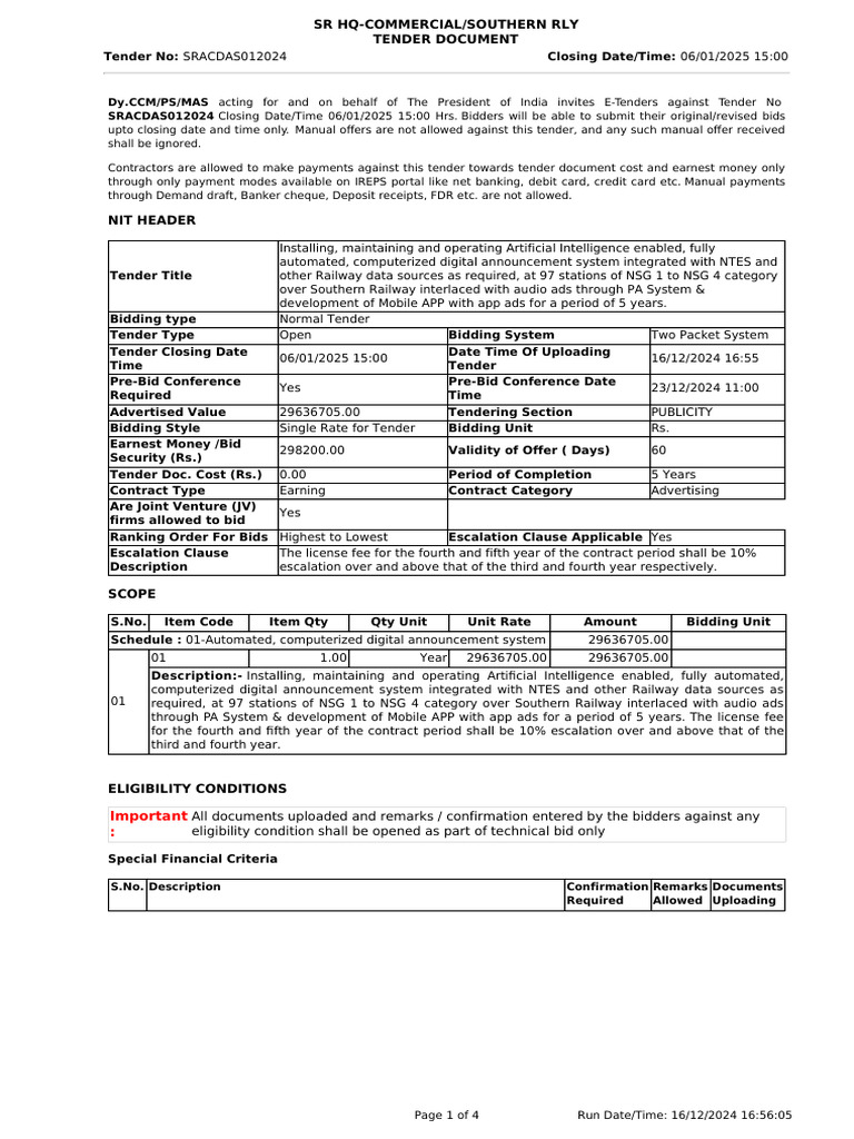 AUTOMATED ANNOUNCEMENT SYSTEM NIT | PDF | Banks | Limited Liability ...
