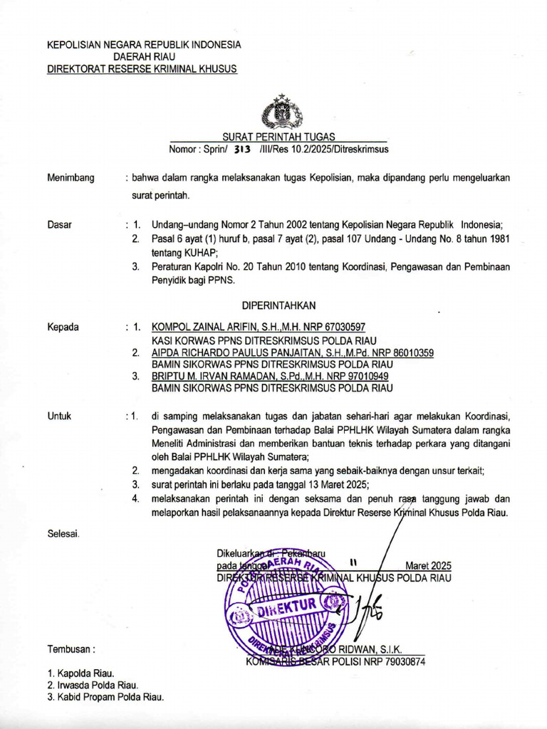 Sprin Gas Koor BPPHLHK 313 | PDF