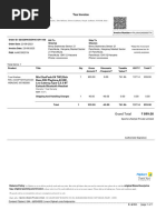 Ola Cab Invoice Template | PDF | Invoice | Payments
