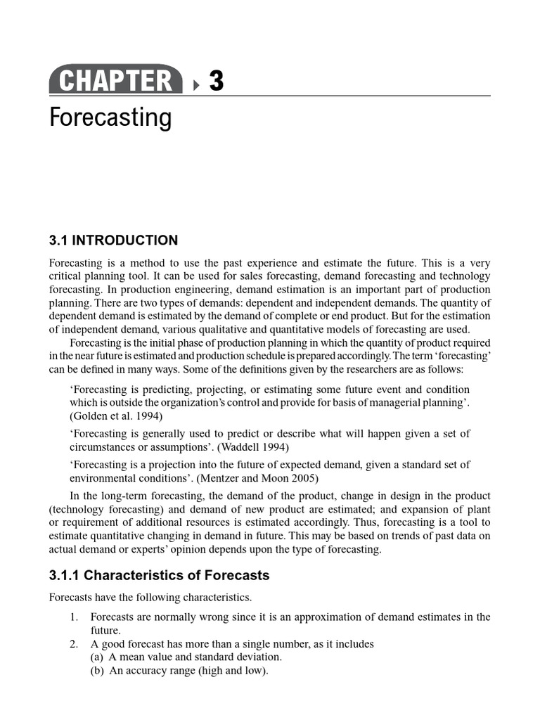 PPC and Inventory Control | PDF | Forecasting | Time Series