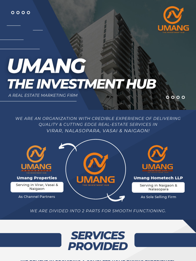 Umang - The Investment Hub (Profile) (1) | PDF | Business Economics | Economies