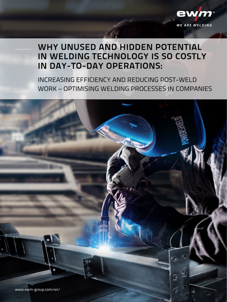 EWM - Optimising Welding Processes | PDF | Welding | Construction