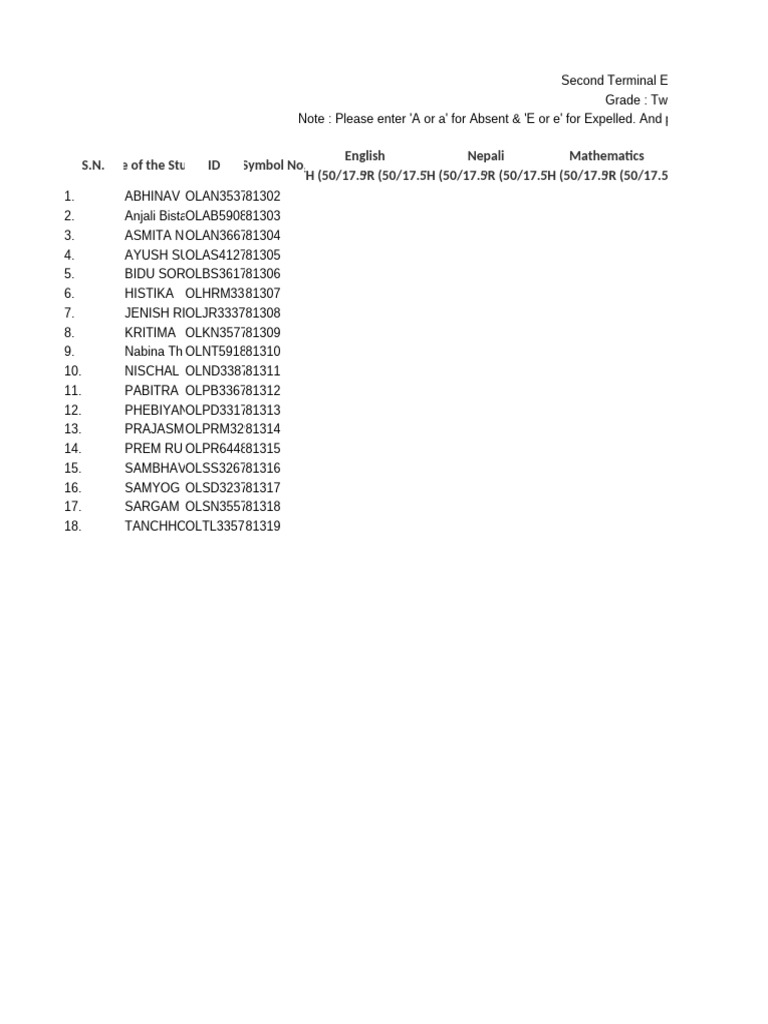 Marks-Obtained-1728190496133 841ac66a-Ec4 Import Format | PDF