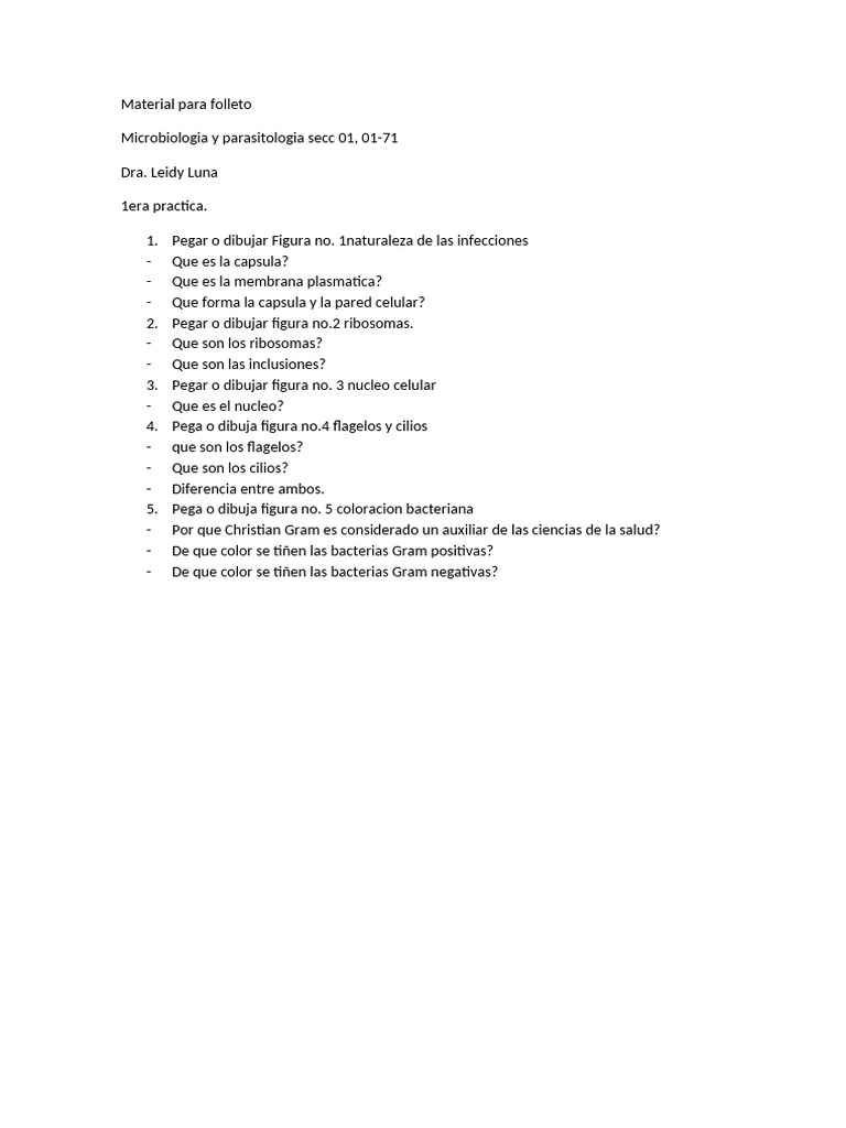 Material para Folleto. Practica1 | PDF