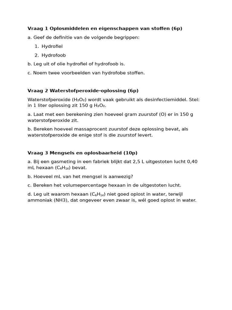 Oefenen 4 Havo | PDF