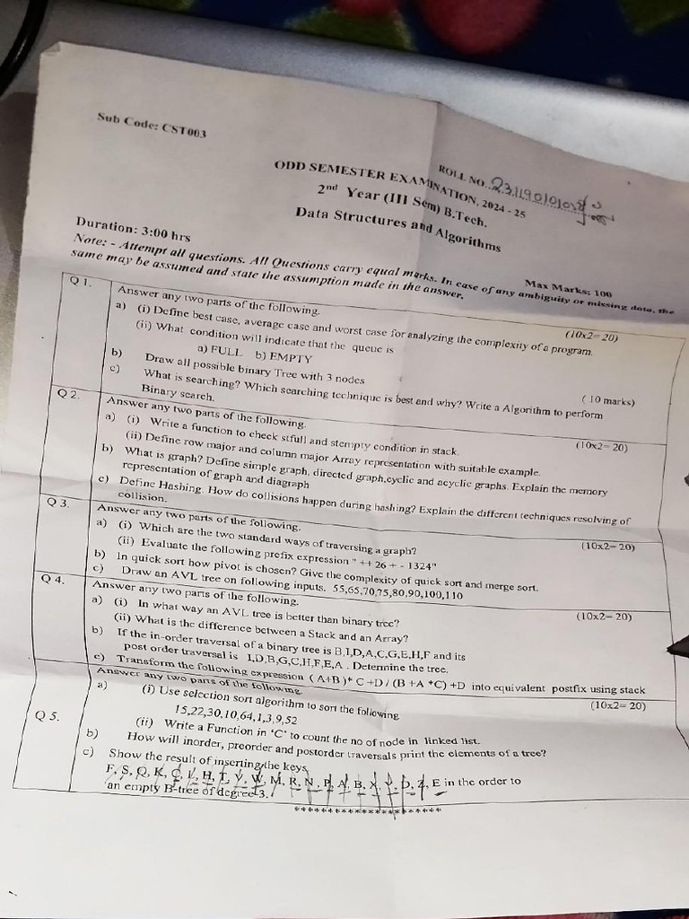 Exam Paper | PDF