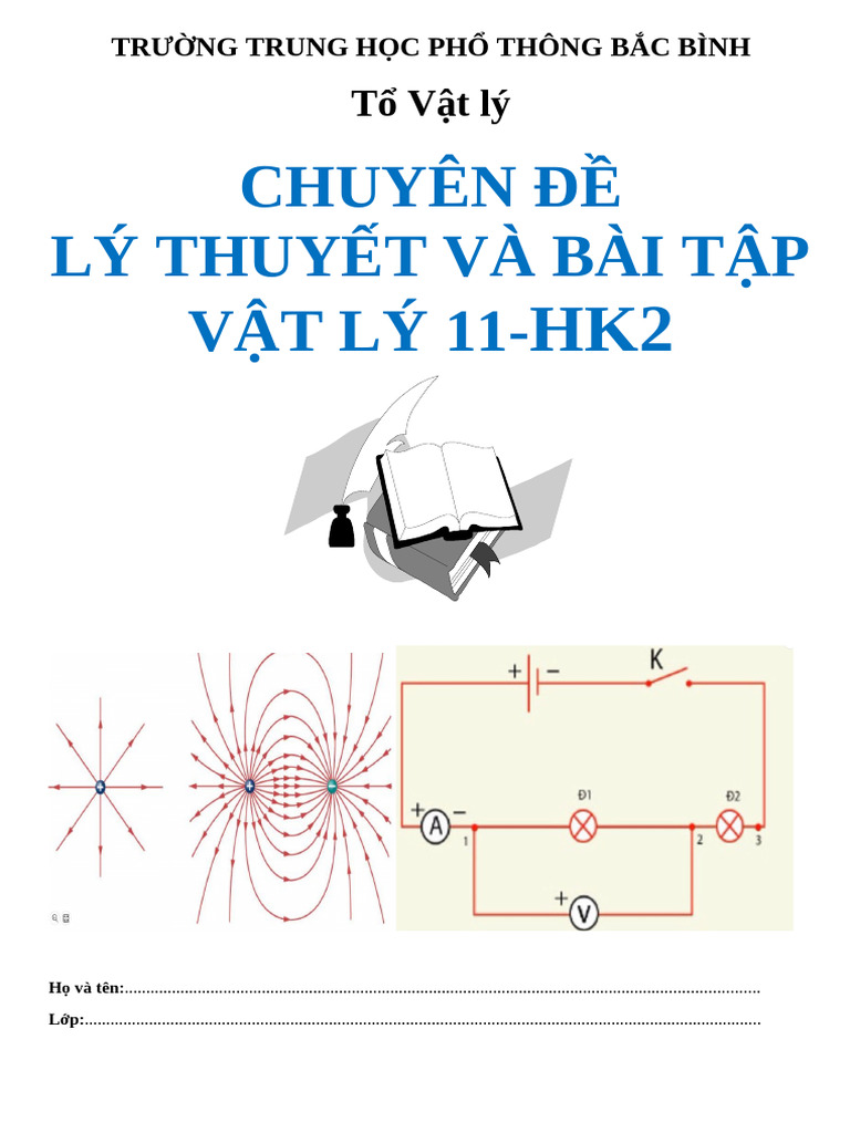 CHUYÊN ĐỀ LT+BT VẬT LÍ 11-HK2(BẢN HS) | PDF