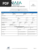 Updated Nnic Badge App Form 1 | PDF | Airport | Customs