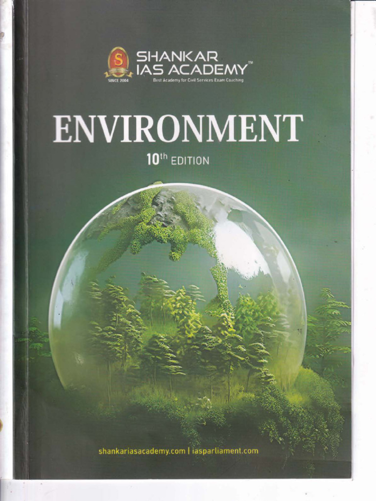 Shankar IAS Environment | PDF