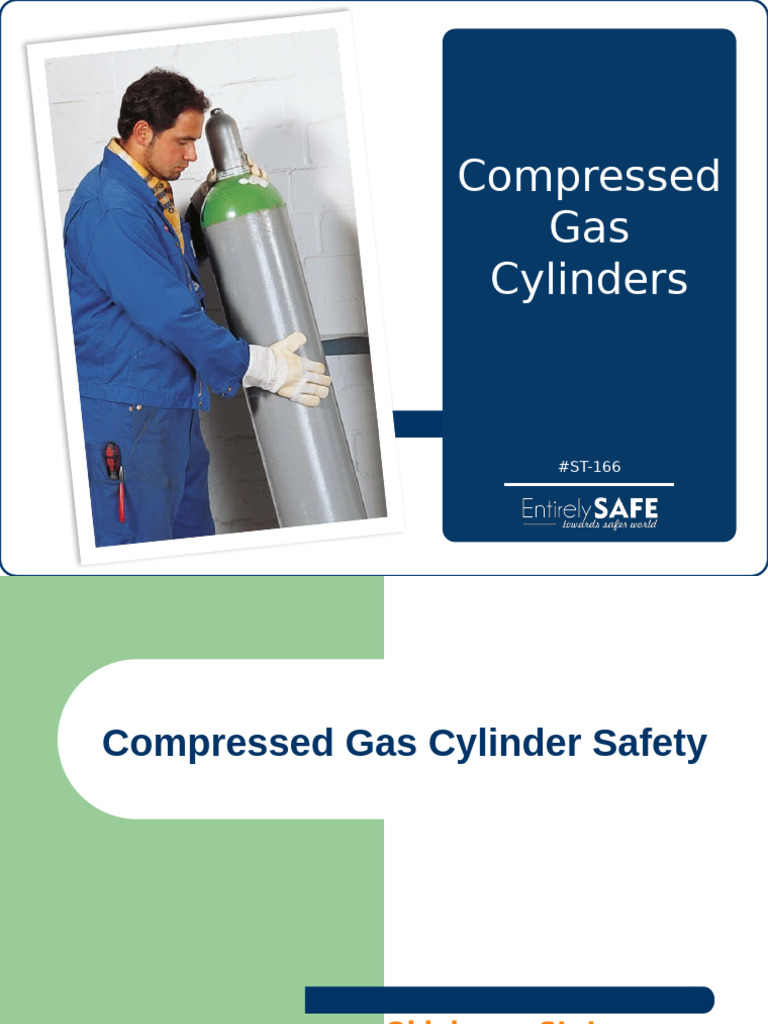 Compressed Gas Cylinder Safety Guide | PDF | Valve | Gases