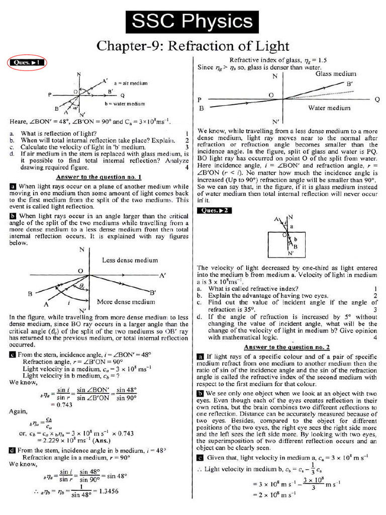 Physics Chapter 9 Notes by Akram Sir | PDF