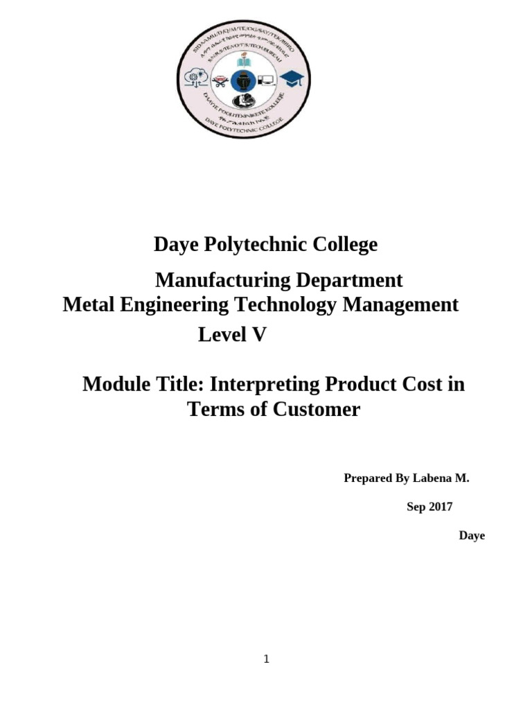 UC4. Interpreting-Product-Cost-In | PDF | Performance Appraisal | Reliability Engineering