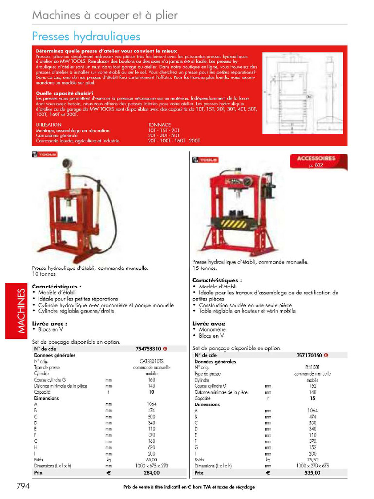 mahines-a-couper-et-a-plier | PDF