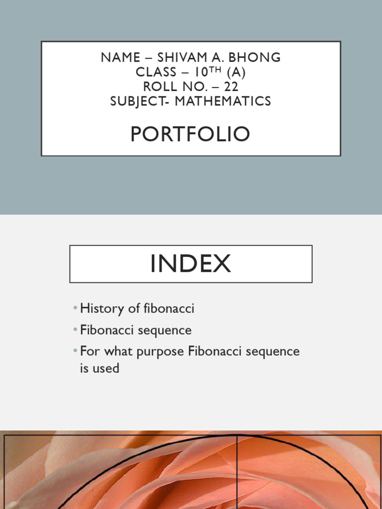 Fibonacci Sequence in Nature and Use | PDF