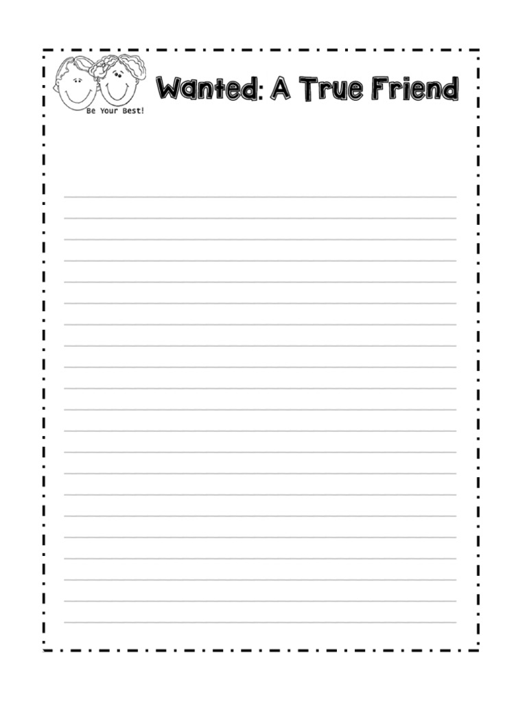 Wanted a Friend | PDF