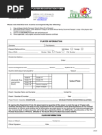 MYSAFA Registration Forms | PDF | Identity Document | Common Law