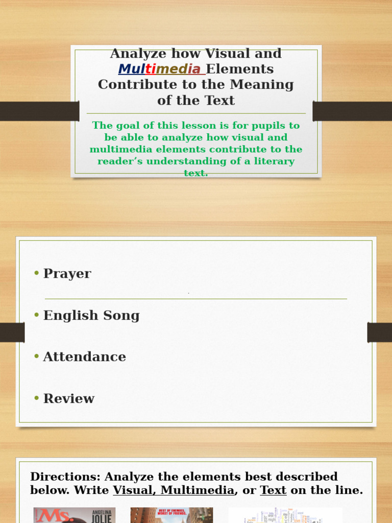 Analyze how visual and multimedia_.Lesson 2 | PDF | Multimedia