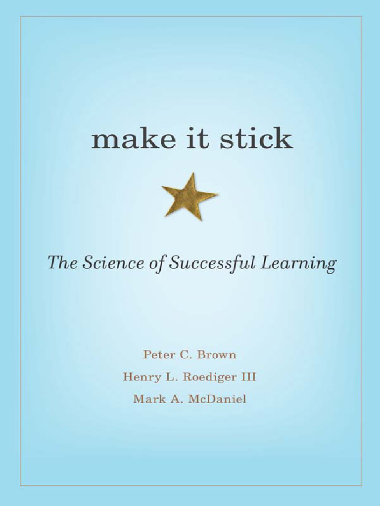 Make It Stick PDFDrive 1 | PDF