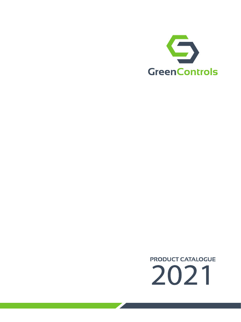 KNX Green Control Solutions Overview | PDF | Switch | Alternating Current