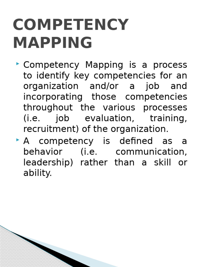 Competency Mapping | PDF | Questionnaire | Business