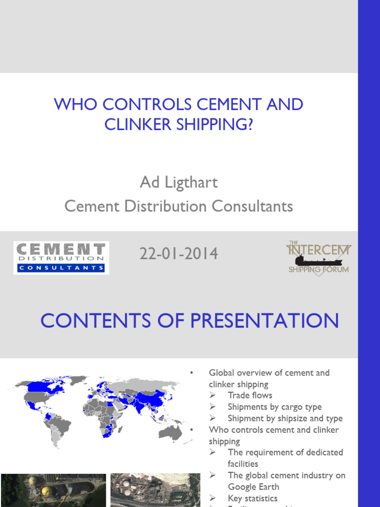 Who - Controls Cement and Clinker Shipping | PDF | Freight Transport ...