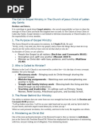 Your Mission Call Letter | PDF | Wellness | Religion & Spirituality