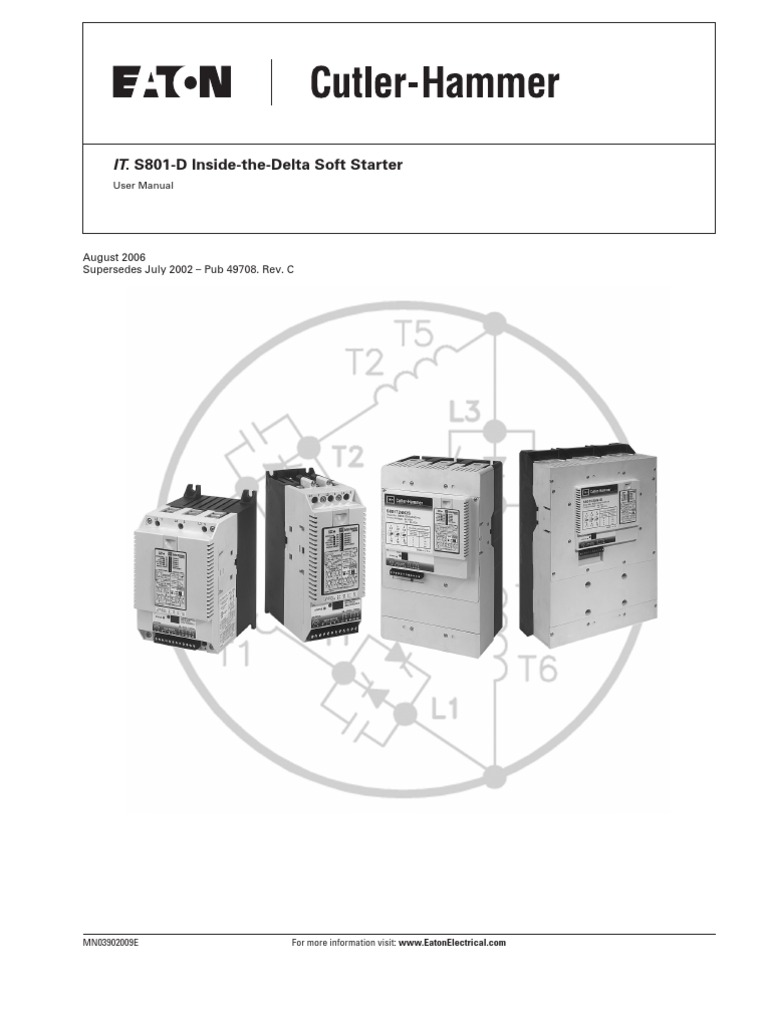 S801 D Inside The Delta Soft Starter | PDF | Screw | Manufactured Goods