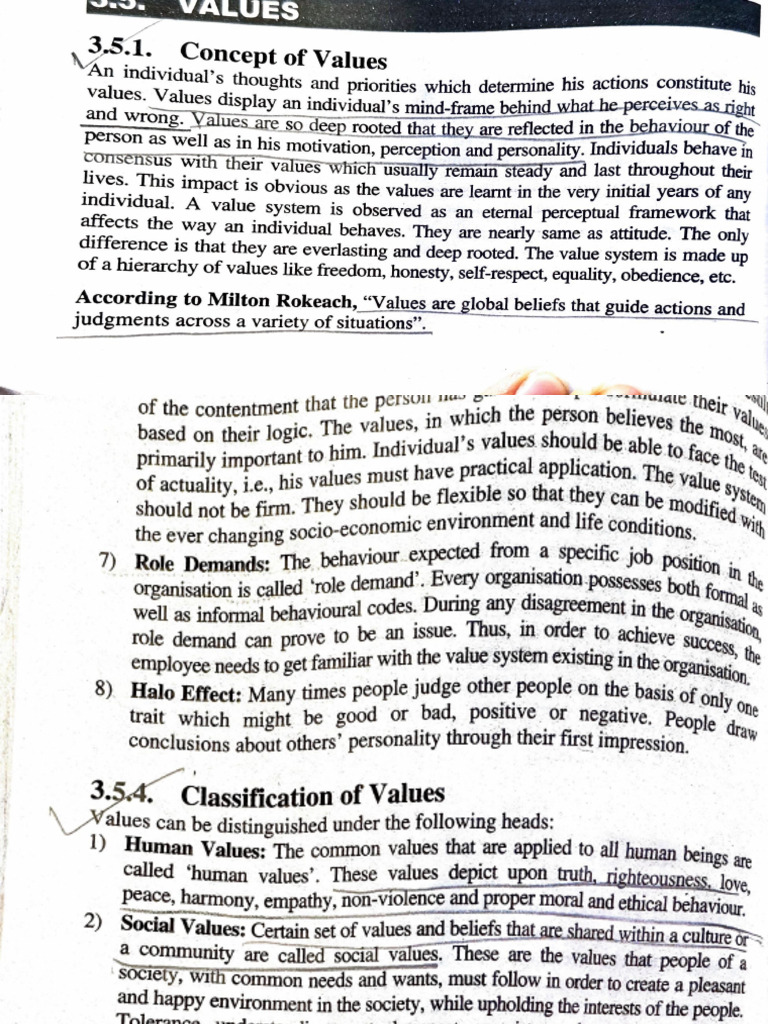 MPOB Unit 3 From Values | PDF