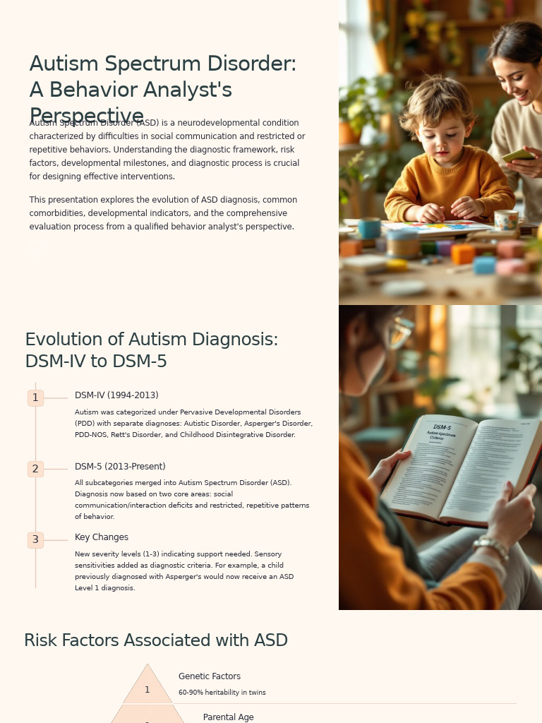 Autism Spectrum Disorder A Behavior Analysts Perspective | PDF | Autism ...