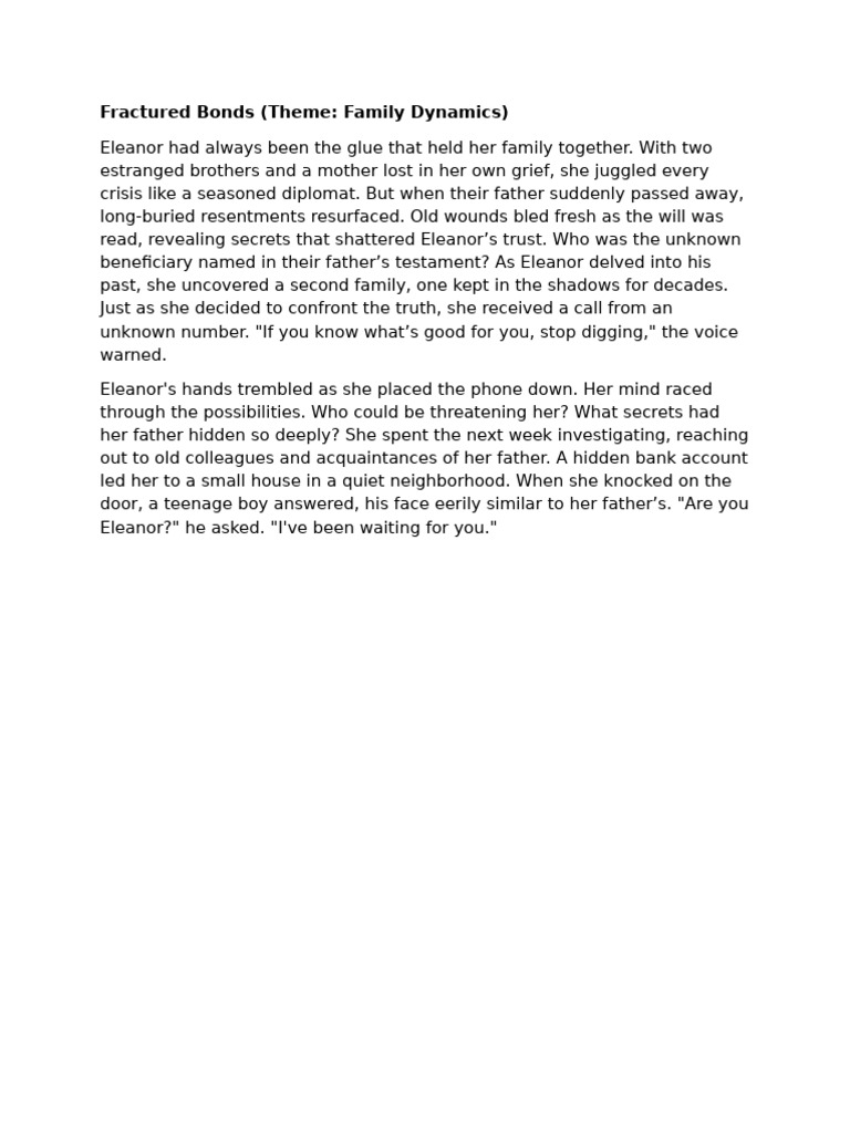 Fractured Bonds | PDF