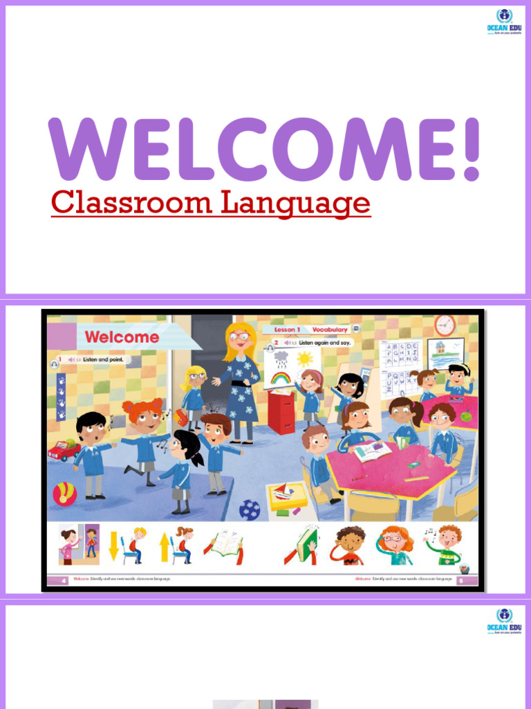 Pre-Kids U1 Hello Welcome | PDF