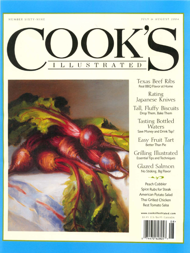 Cook's Illustrated 069 (Jul-Aug 2004) | PDF | Pasta | Foods